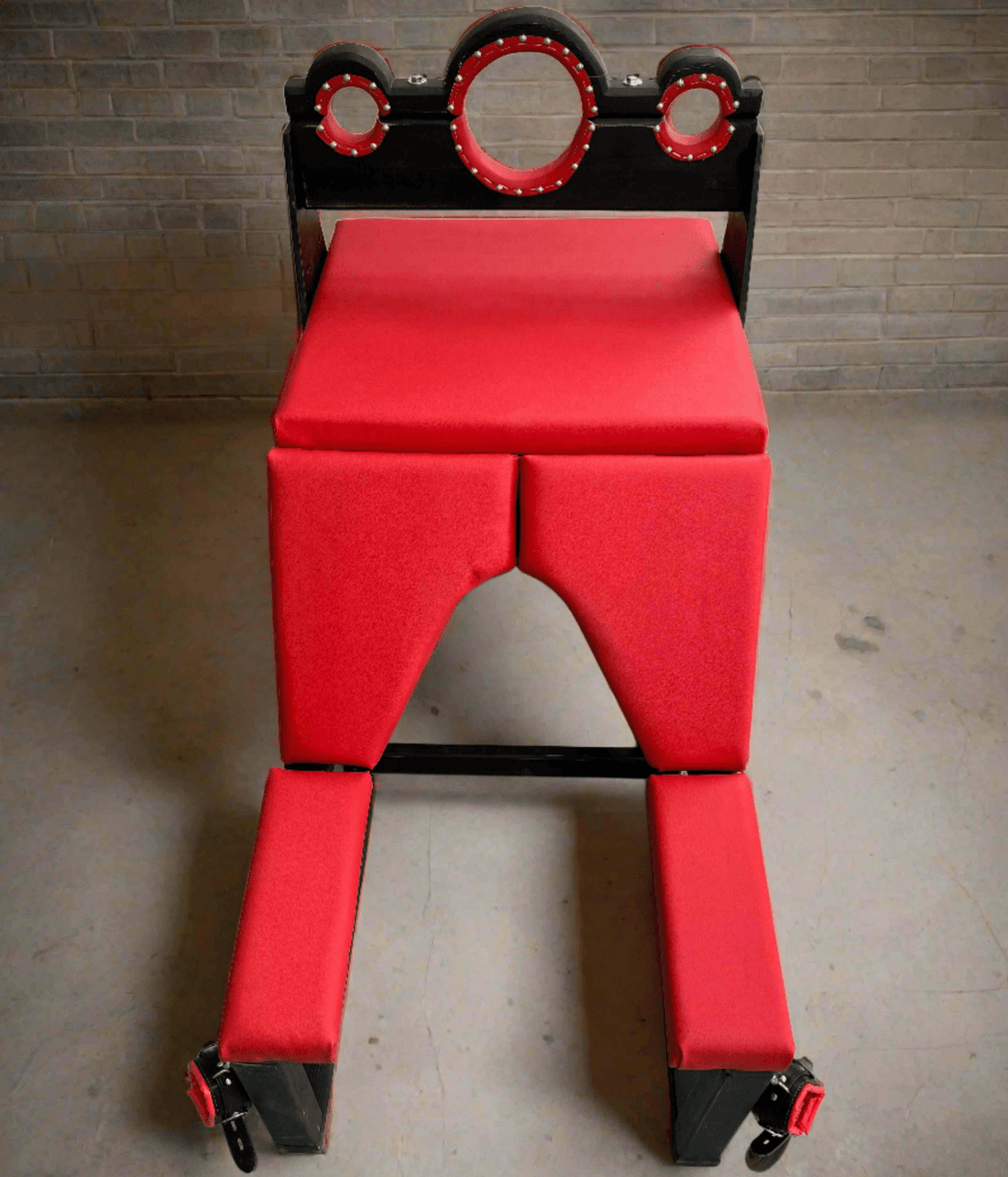 Luxury BDSM Spanking Bench – Solid Wood Restraint Furniture with Detac ...