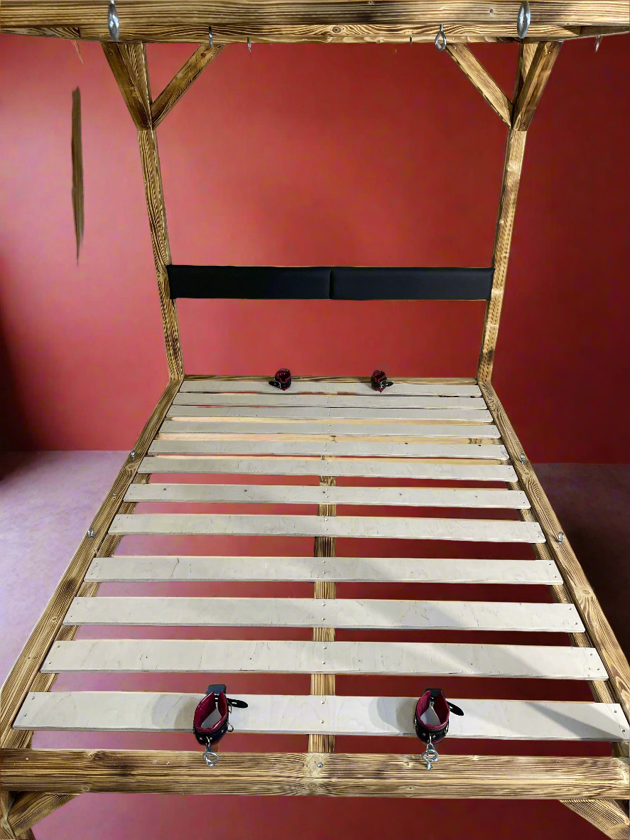 Bdsm Wooden Bondage Bed Unique Adult Play Furniture Bdsmwoody 6622